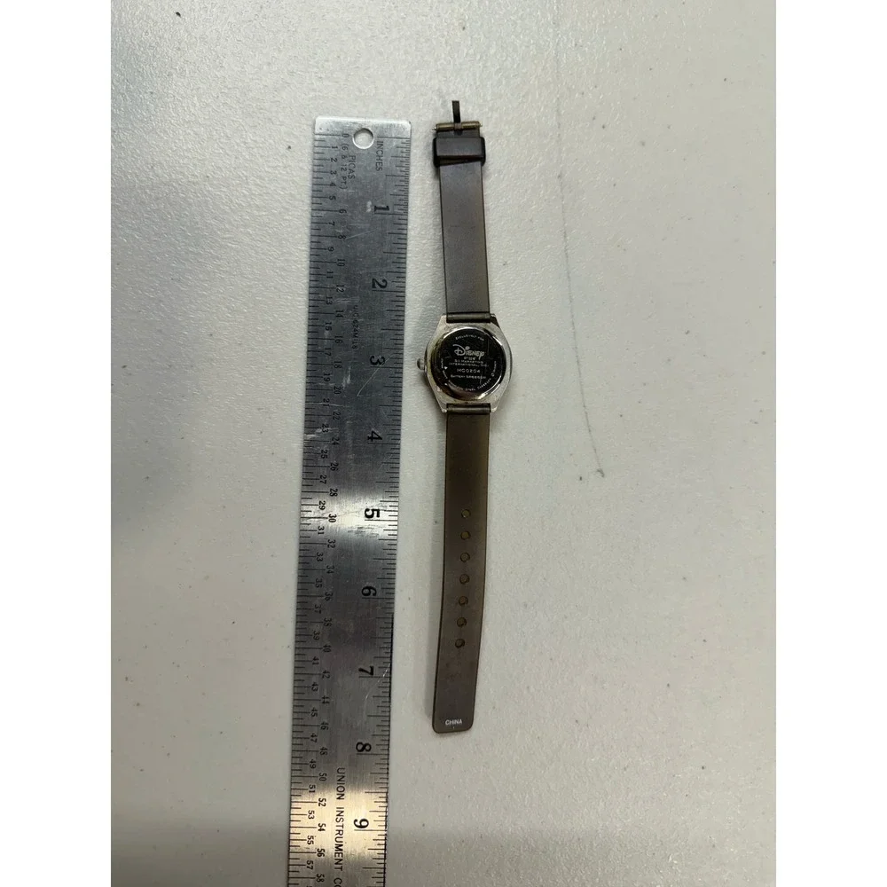Disney | Accessories | Vintage Disney Mickey Mouse Watch Brown Rubber ...